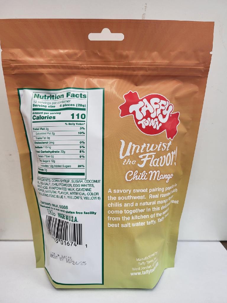 Chili Mango Taffy 12oz – Mousehouse Cheesehaus