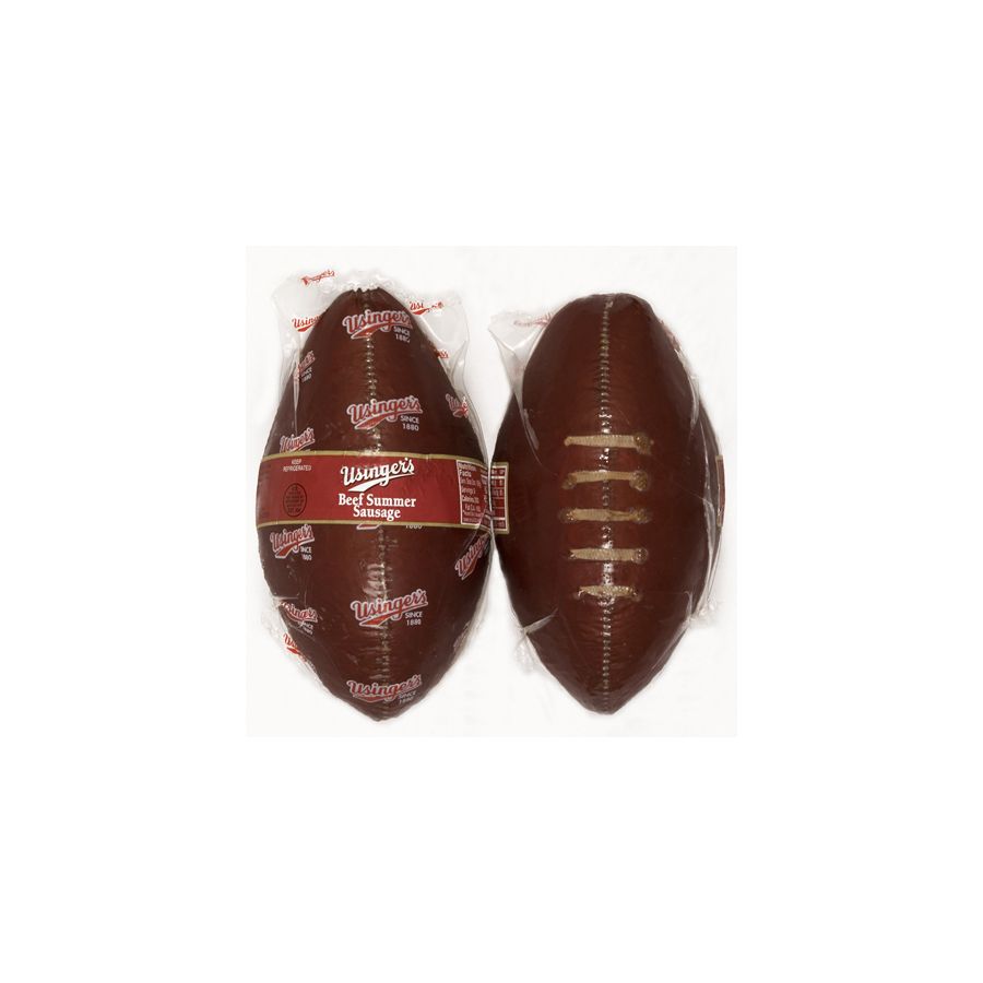 Usinger's Football shape Summer Sausage – Mousehouse Cheesehaus